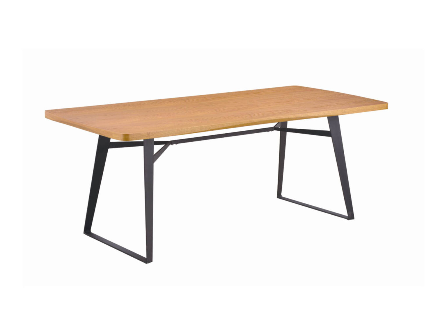 Τραπέζι μεταλλικό 200x90cm με ξύλινο καπάκι φυσικό – Koutsothanasis ...